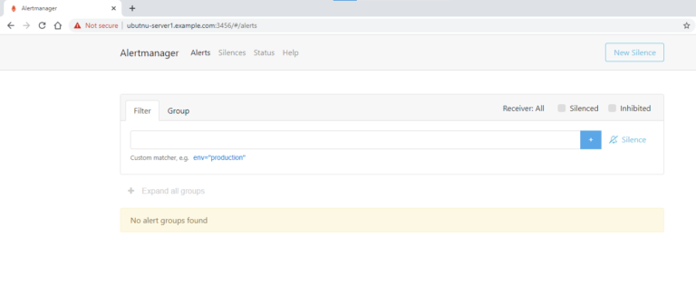 Secure Monitoring environment setup using Prometheus AlertManager and ...