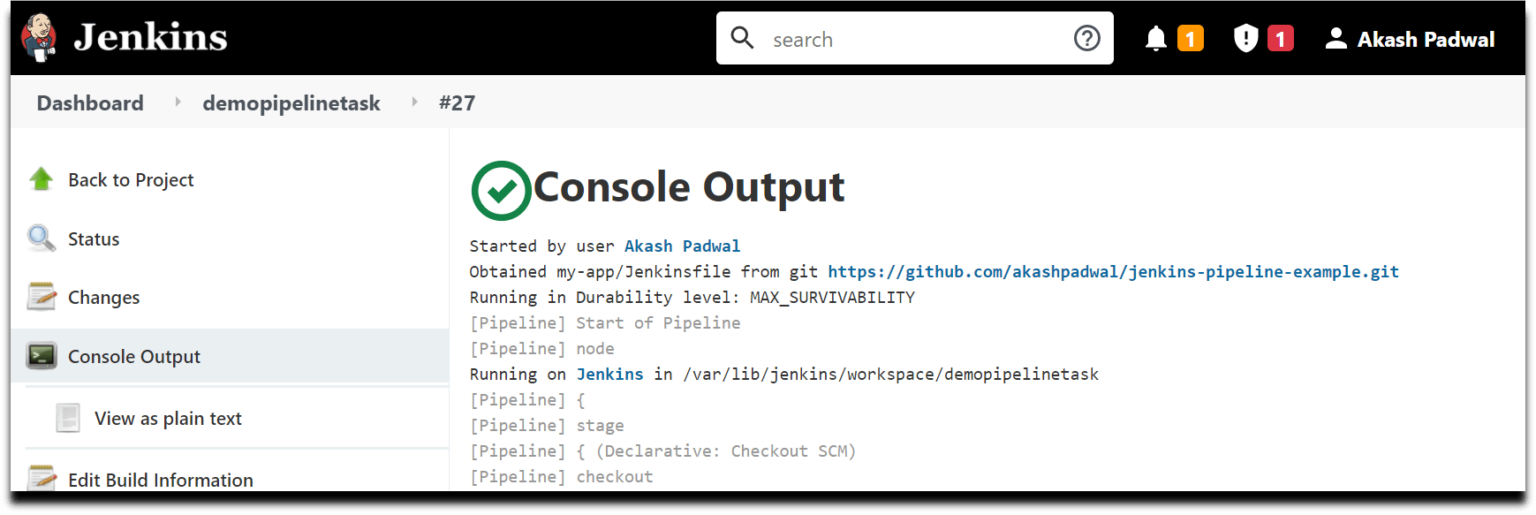 Build Java Project using Maven in Jenkins Pipeline