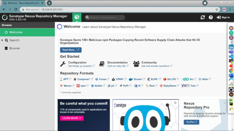 How to Install Nexus Repository on Ubuntu 20.04 LTS