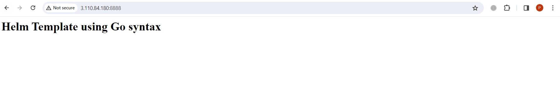 Kubernetes Configmap with Helm Chart