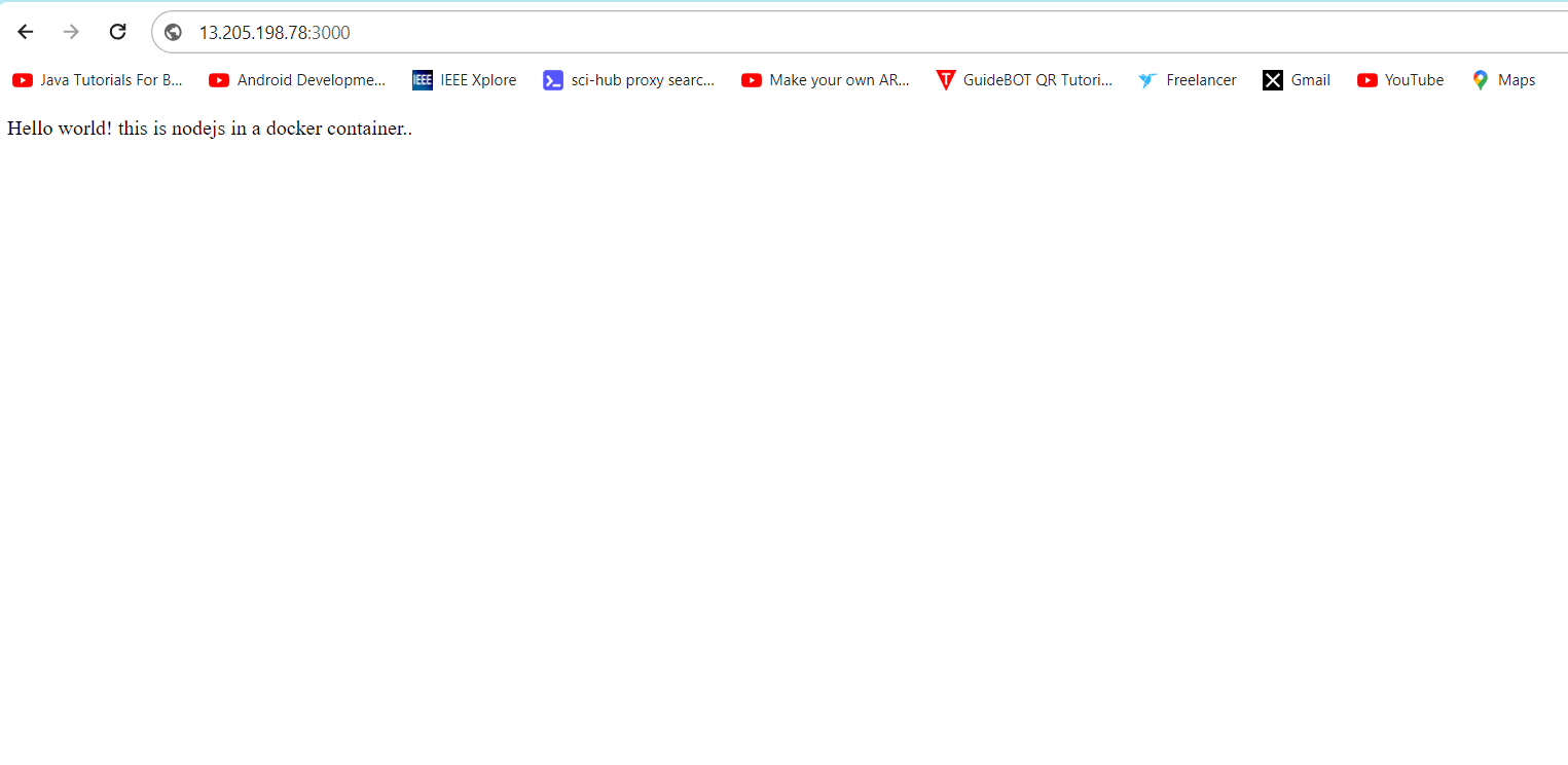 Deploy Node.js app on Amazon ECS and Fargate