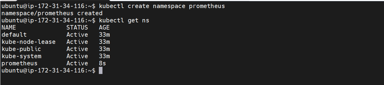 Monitoring AWS EKS using Prometheus and Grafana