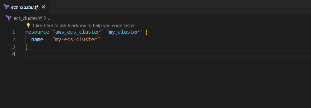 Create An Amazon Ecs Cluster Using Terraform