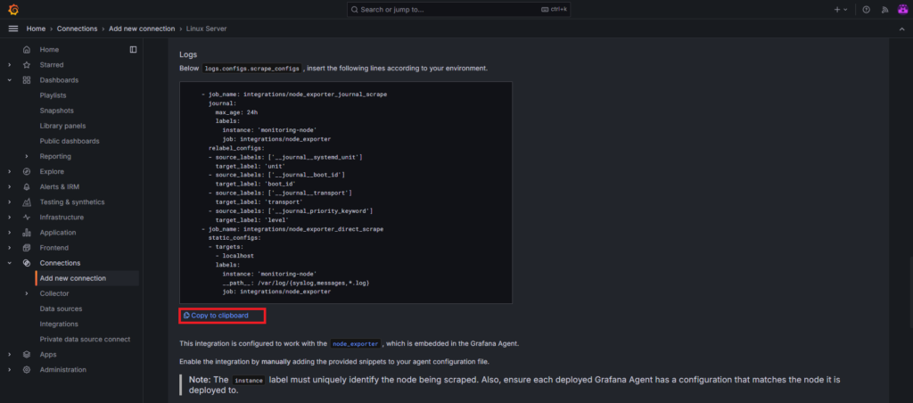 How to Integrate Linux Server for Grafana Cloud