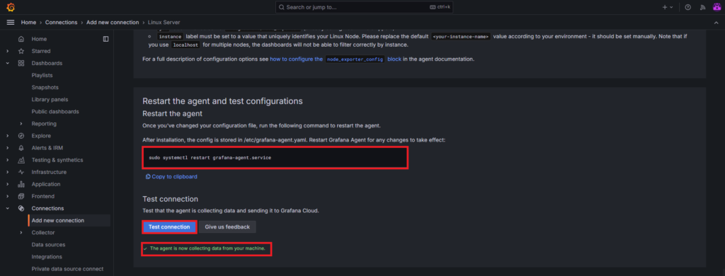 How to Integrate Linux Server for Grafana Cloud