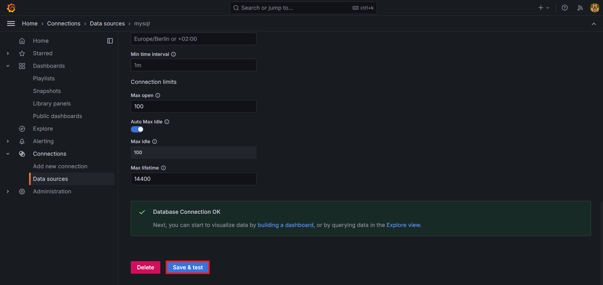 Integrate Remote MySQL Database to Grafana Integrate Remote MySQL Database to Grafana