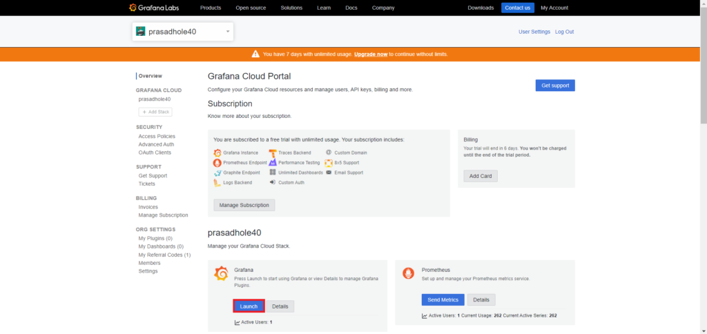 How to Integrate Linux Server for Grafana Cloud