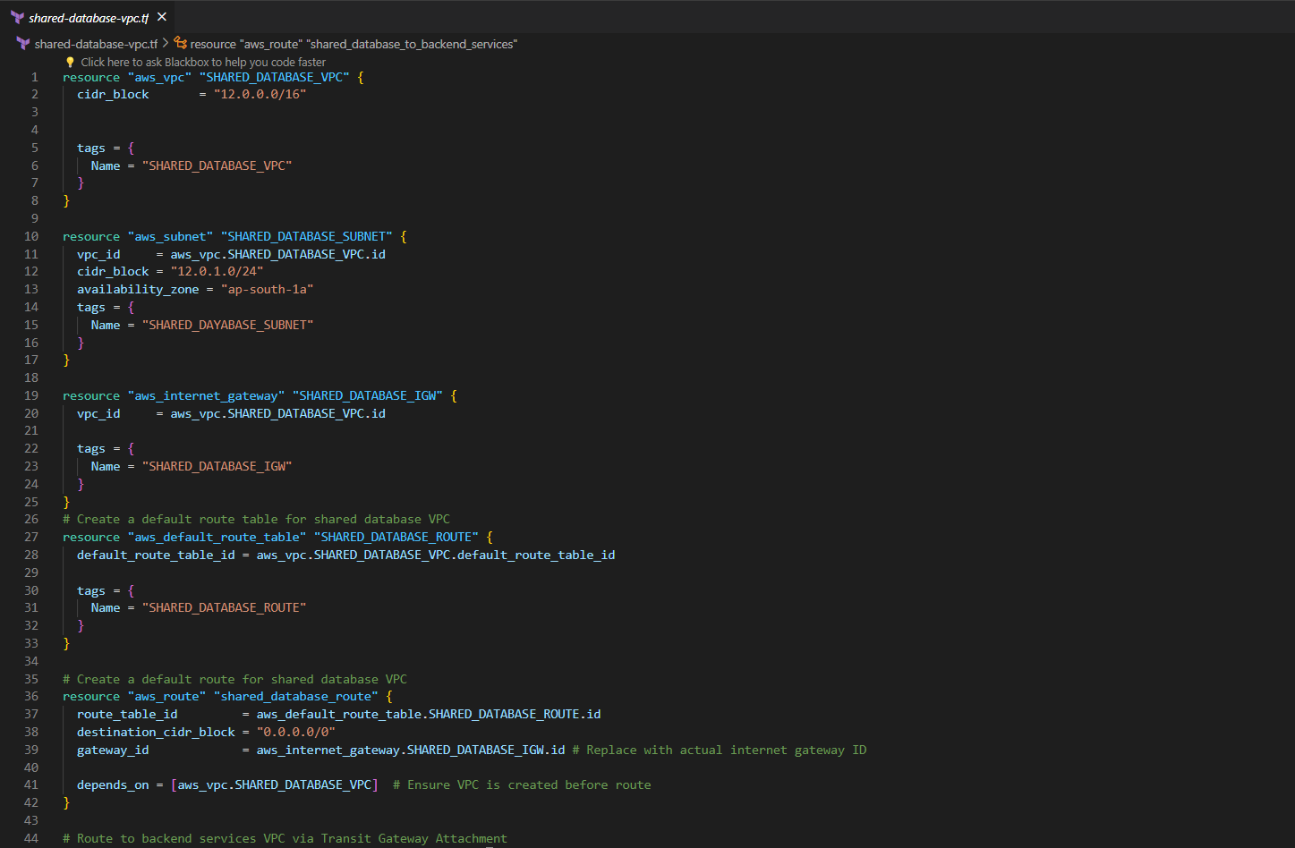 Setting Up Aws Vpc Transit Gateway Using Terraform