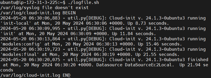 Parse And Delete Linux Logs Using Shell Script