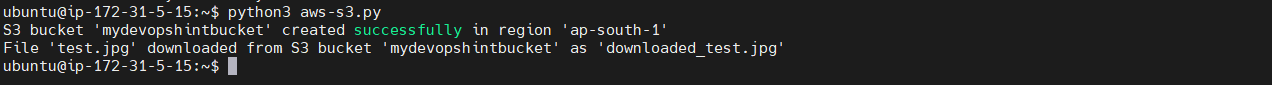 Python With Aws Create S3 Bucket Upload And Download File Using Boto 3