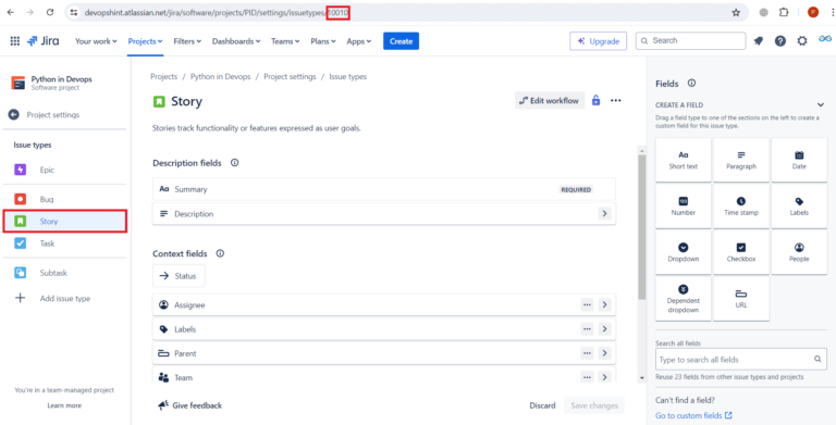 Python Script To Create Jira Ticket Using Github Events