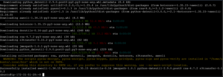 How to Install AWS CLI on Ubuntu 24.04 LTS