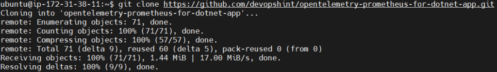 Export OpenTelemetry Metrics to Prometheus for .NET Application