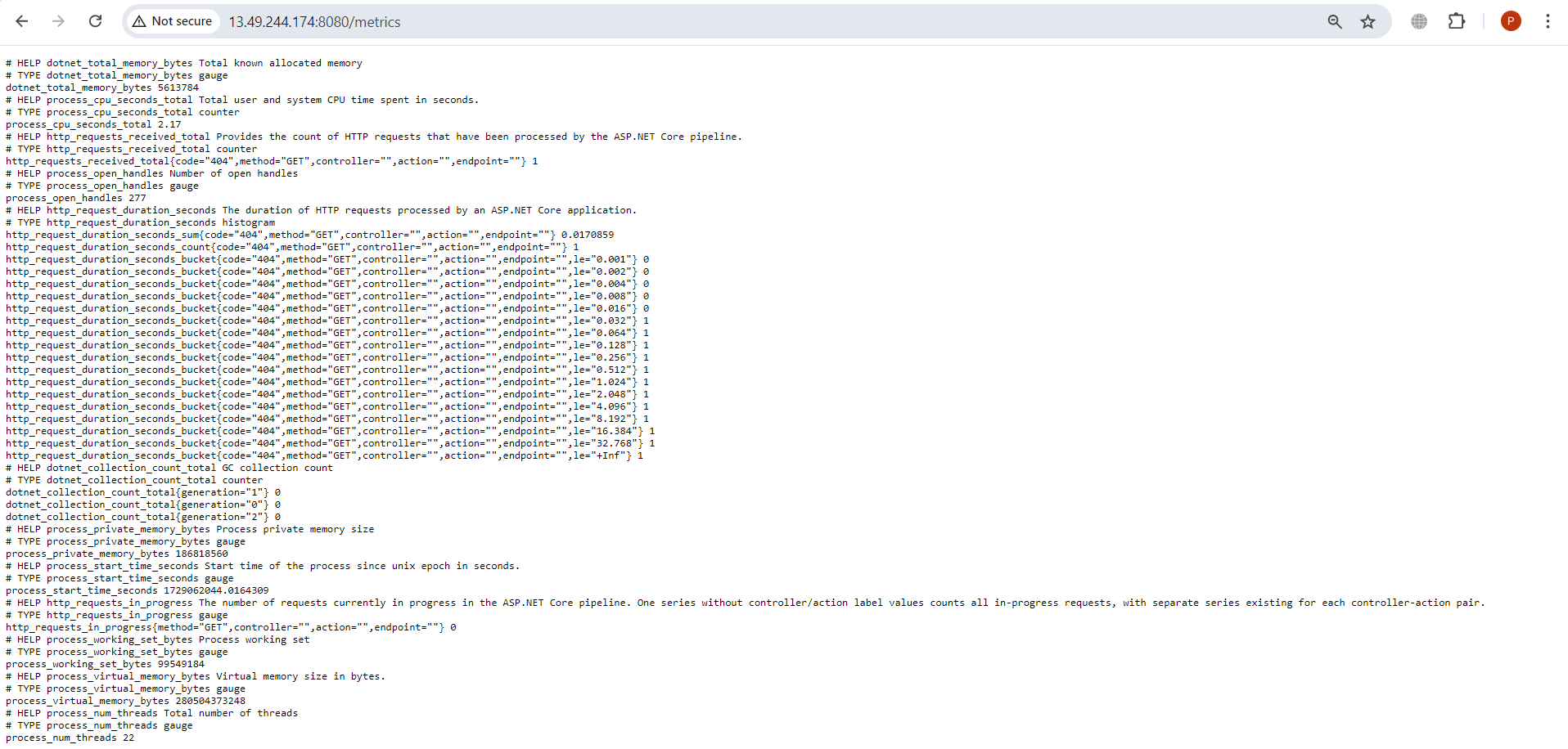 Export OpenTelemetry Metrics to Prometheus for .NET Application Export OpenTelemetry Metrics to Prometheus for .NET Application
