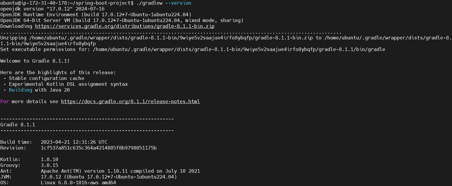 How to Build Spring Boot Project Using Gradle