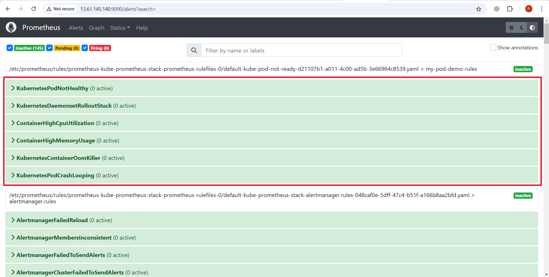 Set Up Prometheus Alert Manager For Kubernetes Cluster With Custom Alerts