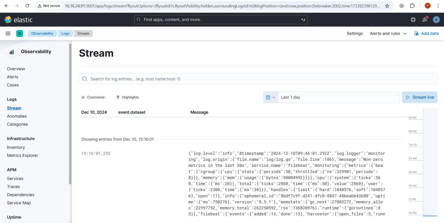 Kubernetes Logging Using Elk Stack And Filebeat