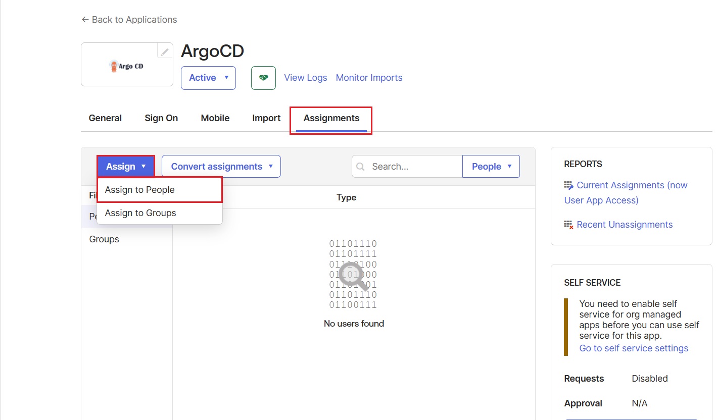 Configure Single Sign-On (SSO) for ArgoCD using OKTA