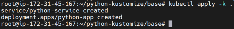 Deploy Python App On Kubernetes Using Kustomize