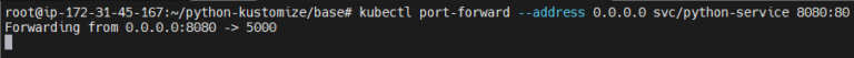 Deploy Python App On Kubernetes Using Kustomize