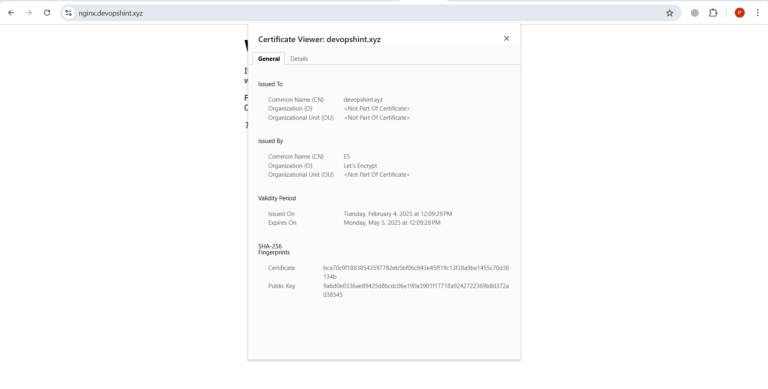 Secure Nginx with Certbot and Let's Encrypt on Ubuntu 24.04 LTS