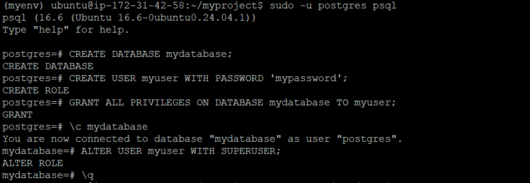Multi Tier Webapp With Python Django And Postgresql