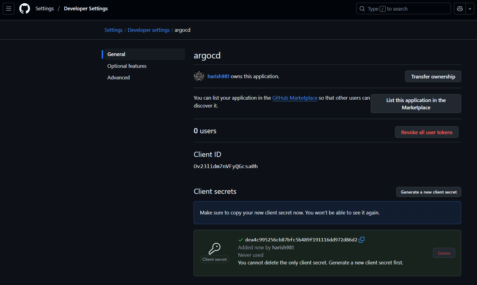 Configuring Github Single Sign On Sso With Argocd