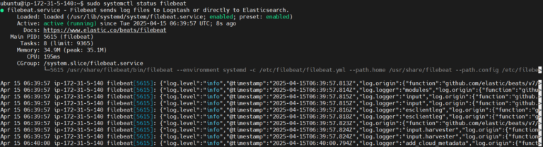 Observability Dashboard Overview in Elastic Stack