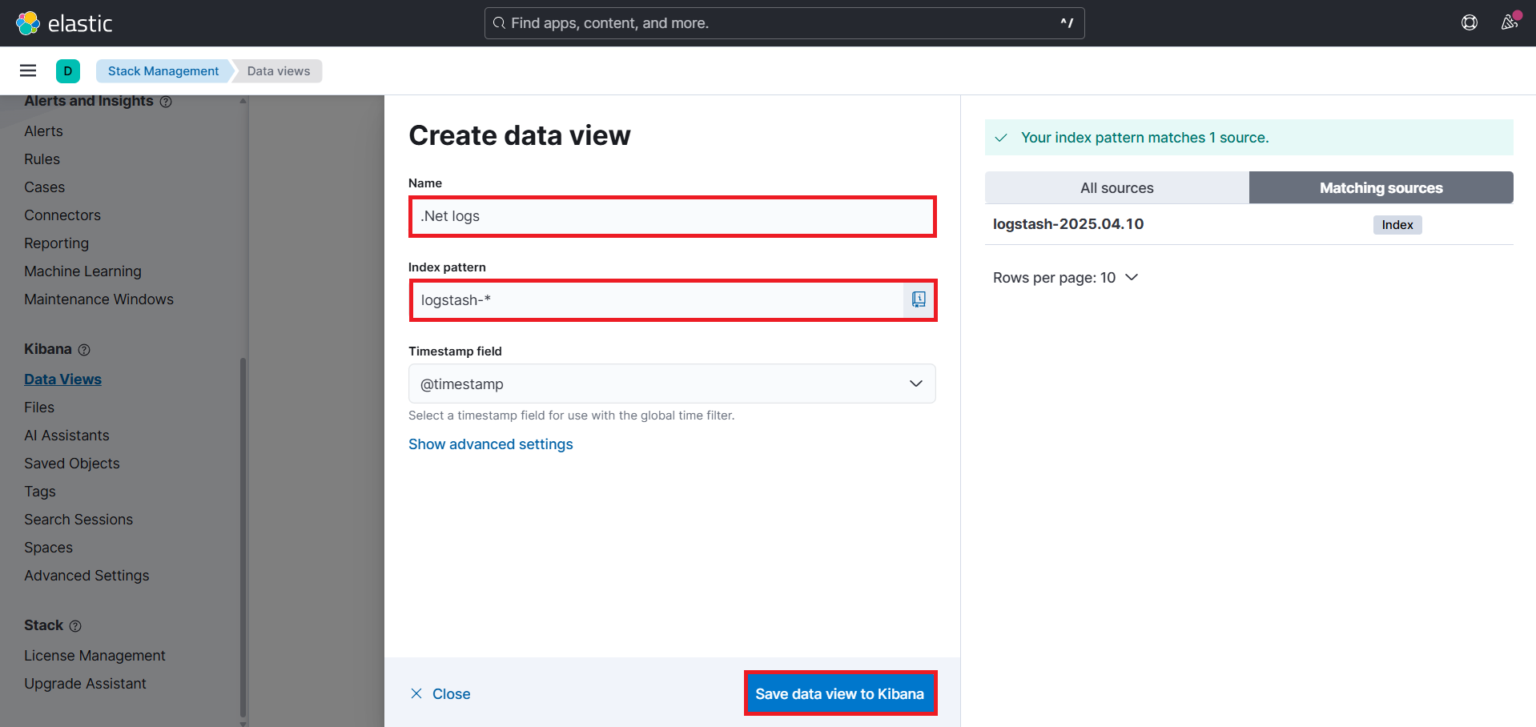Monitor .NET App Logs Using Elastic Stack