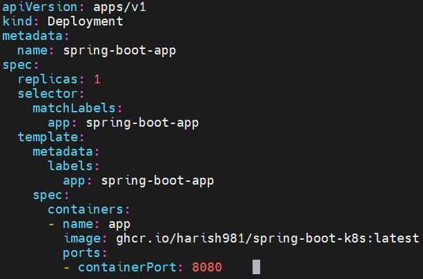 Deploy Spring Boot App On Kubernetes With Argocd And Github Actions