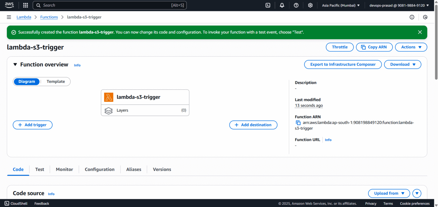 Automate S3 File Processing with Python and Lambda
