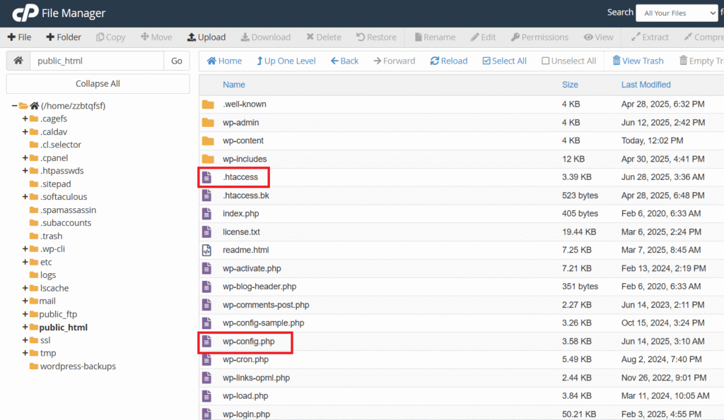 WordPress Files and Directory Structure – infrakode